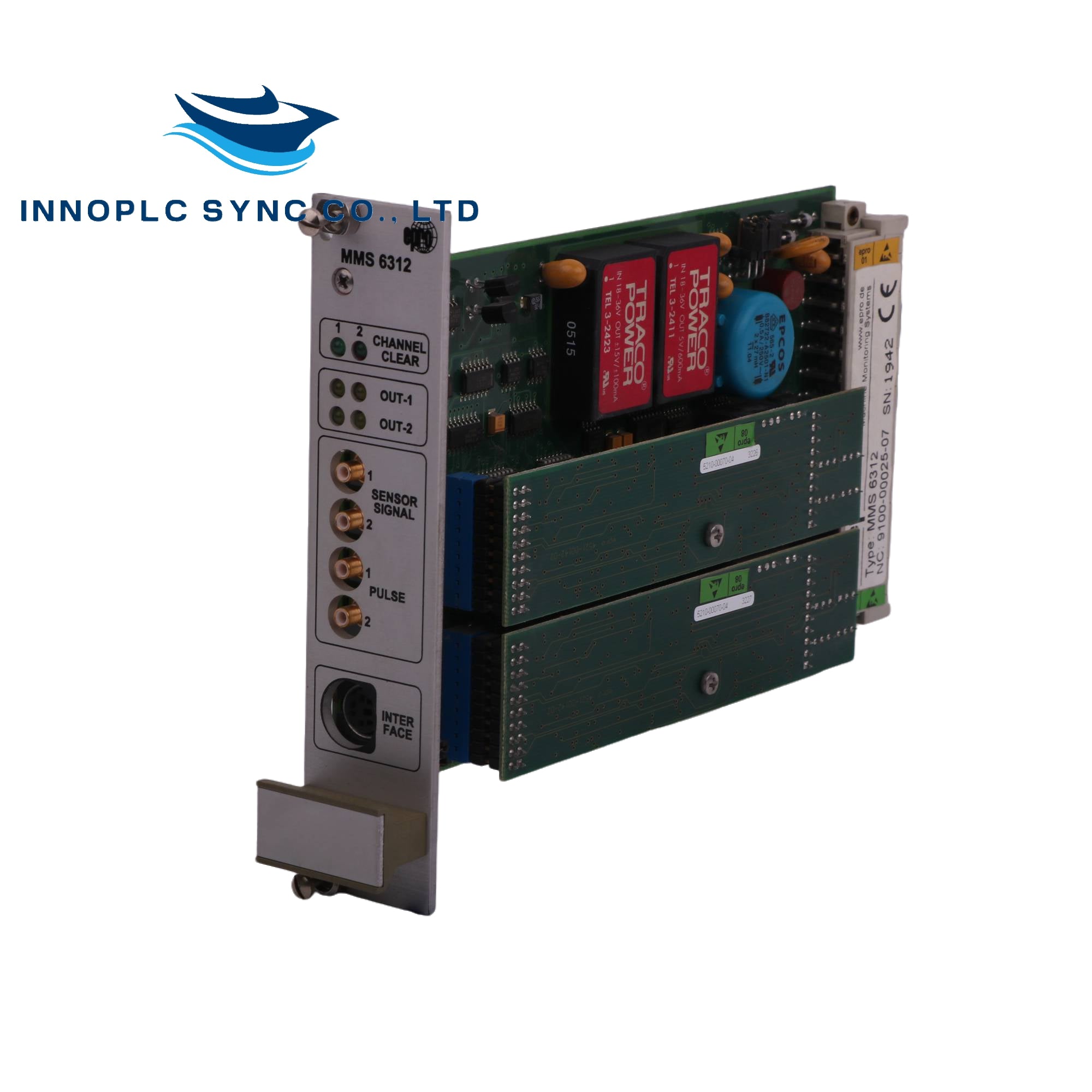 Emerson | EPRO | MMS6312 | Dual Channel Rotational Speed Monitor ...