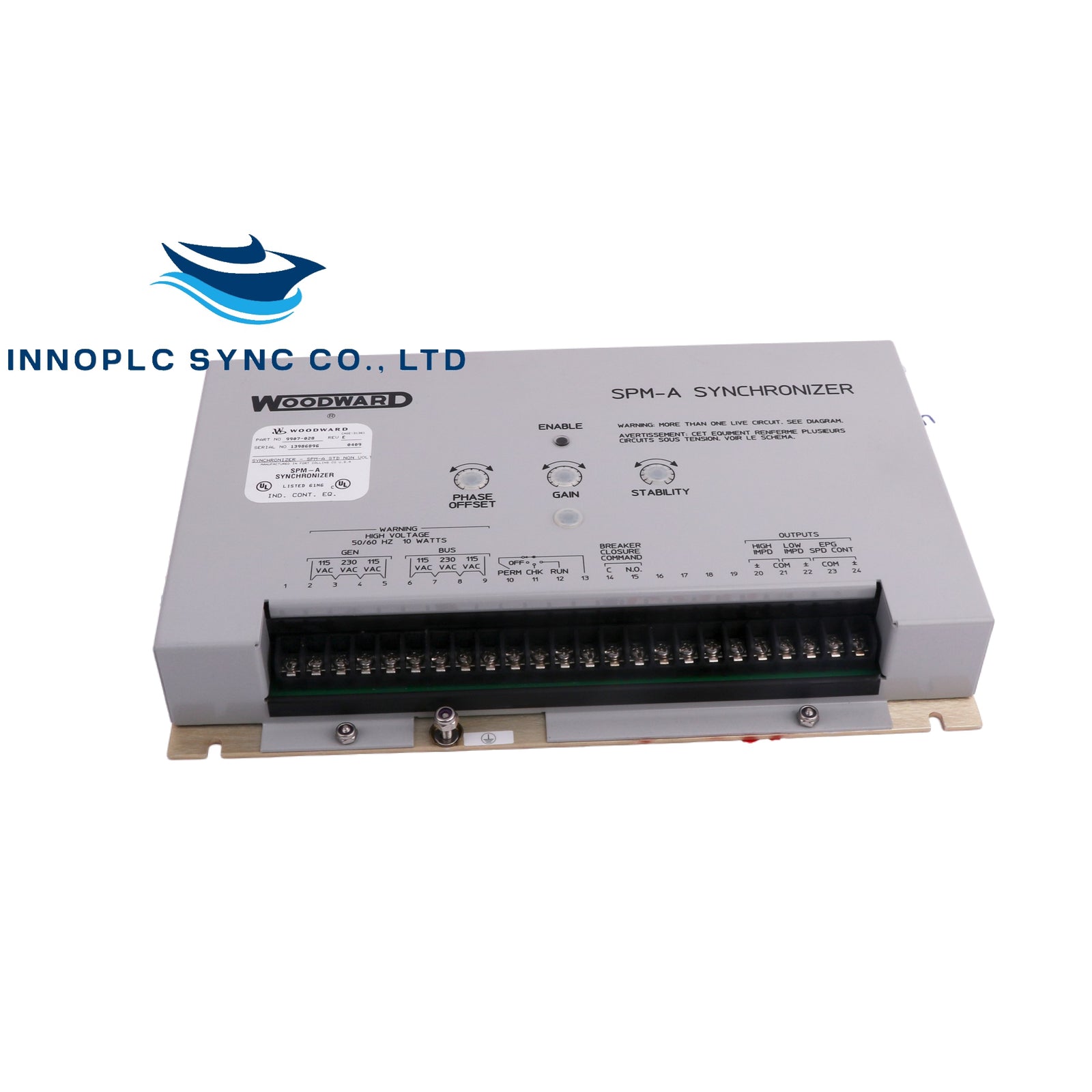 Woodward|8200-182|MicroNet EPIC Mark VIeS Control System Module